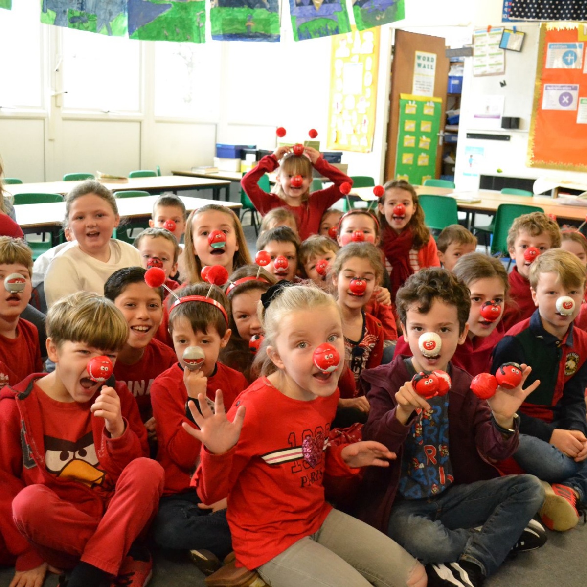 Claygate Primary School - CPS Celebrates Red Nose Day